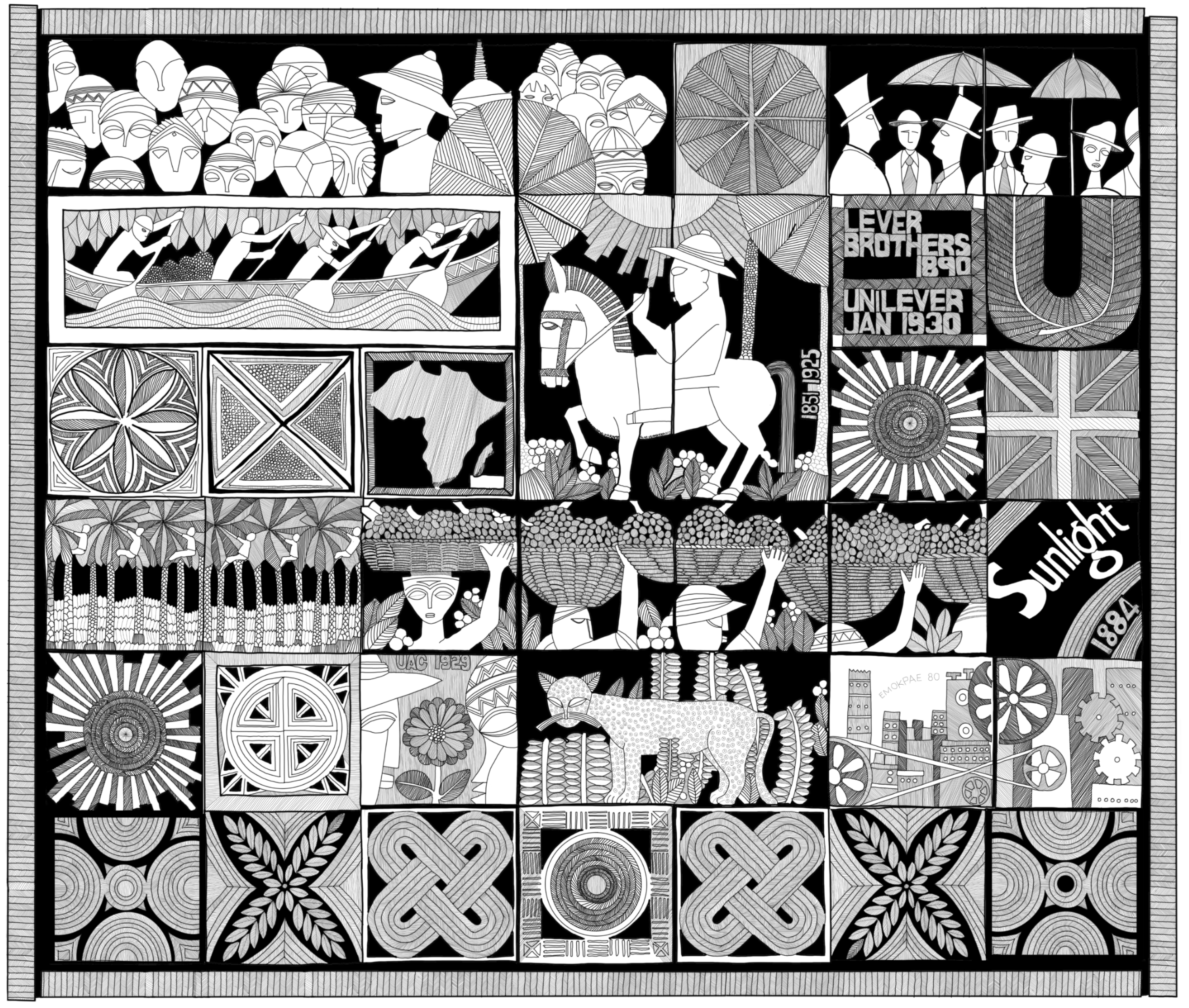 Erhabor Ogieva Emokpae (1934-1984) and the timber carving at Unilever ...